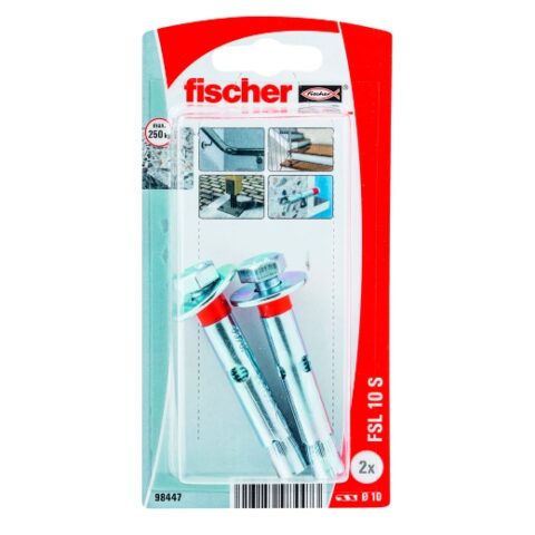 fischer Anclajes de manguito FSL 10 S K NV - Comprar Online - Brico Rondón